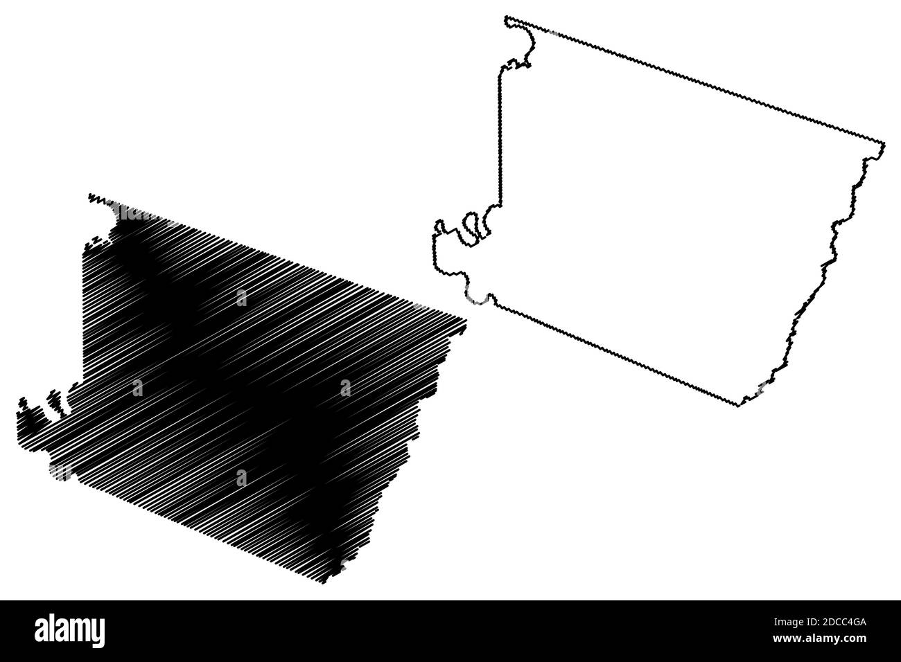 Holmes County, Mississippi (U.S. county, United States of America, USA ...