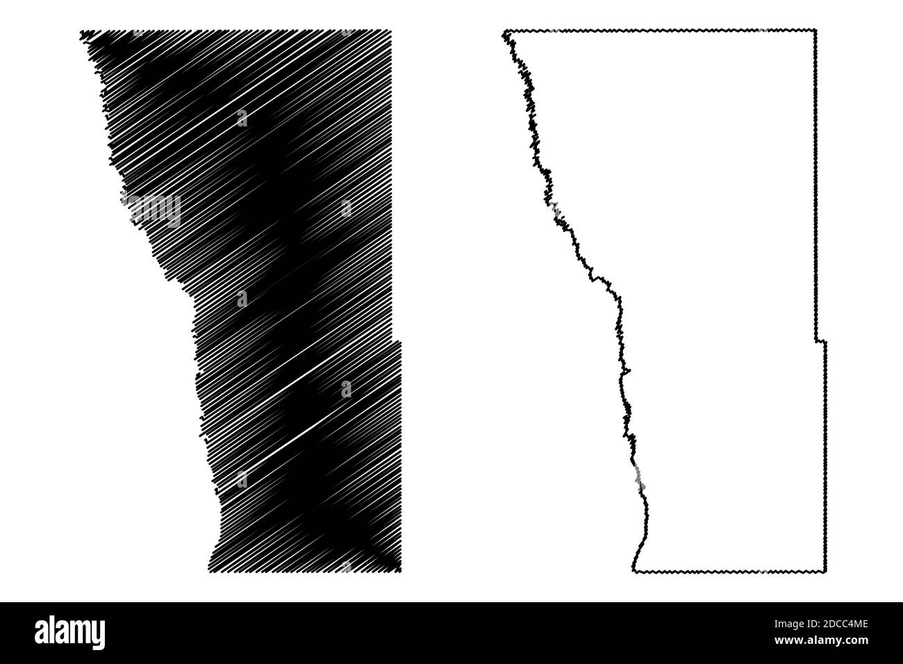 Map of breckenridge minnesota hi-res stock photography and images - Alamy