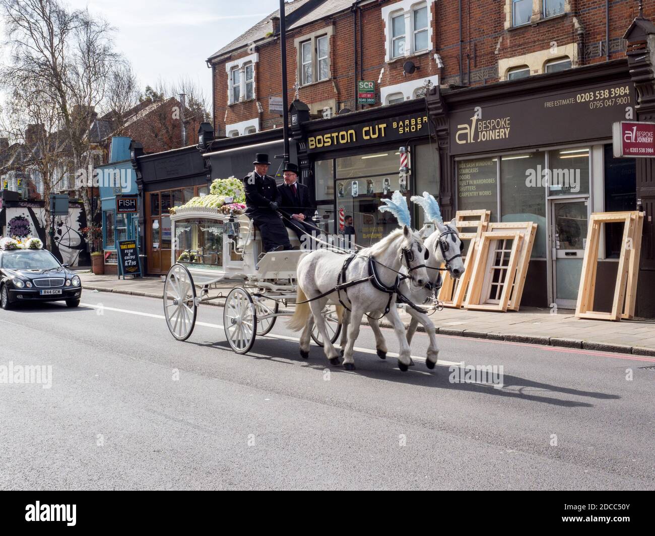 Horse Drawn Funeral Carriage High Resolution Stock Photography and ...