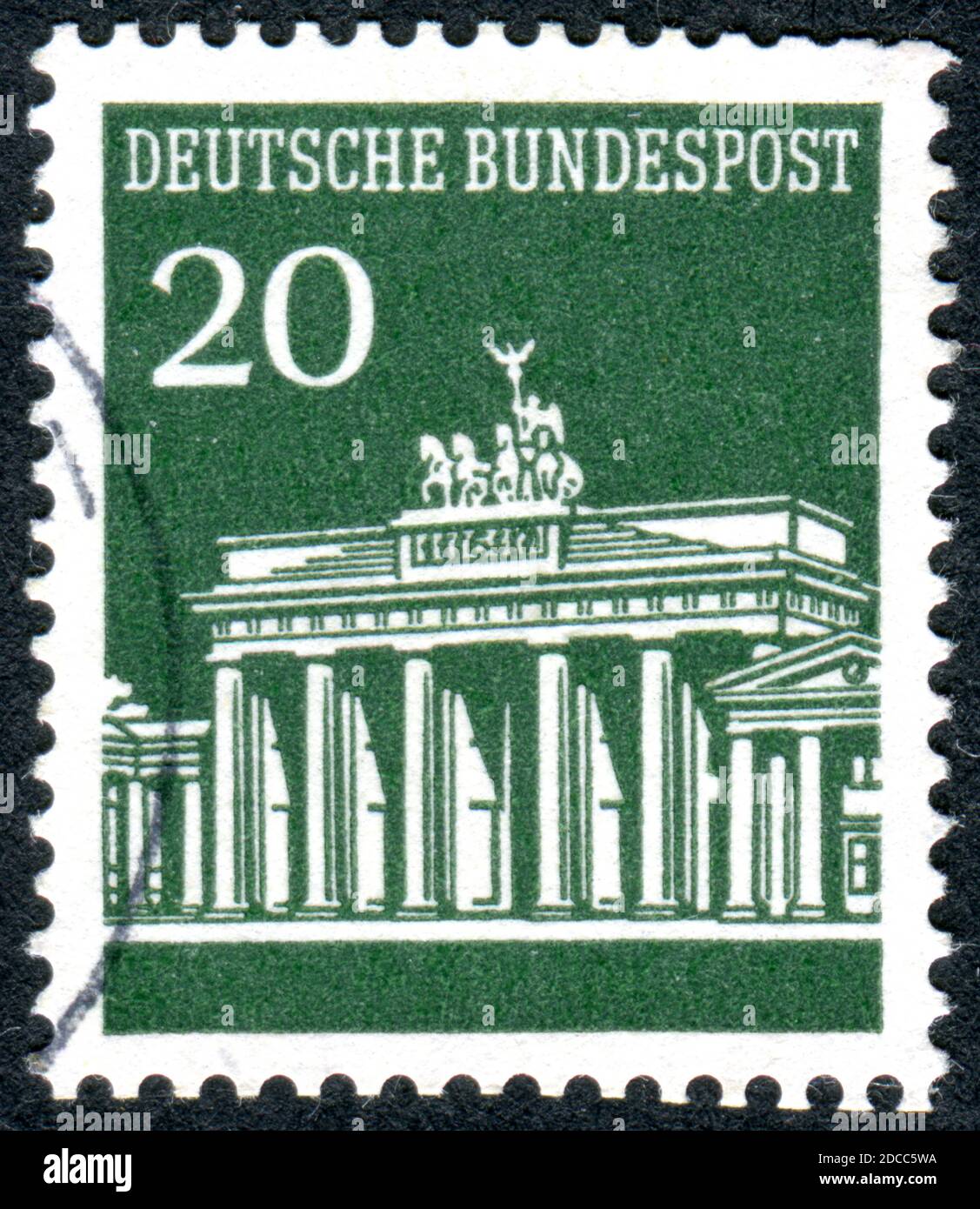 GERMANY - CIRCA 1966: Postage stamp printed in Germany, shown of ...