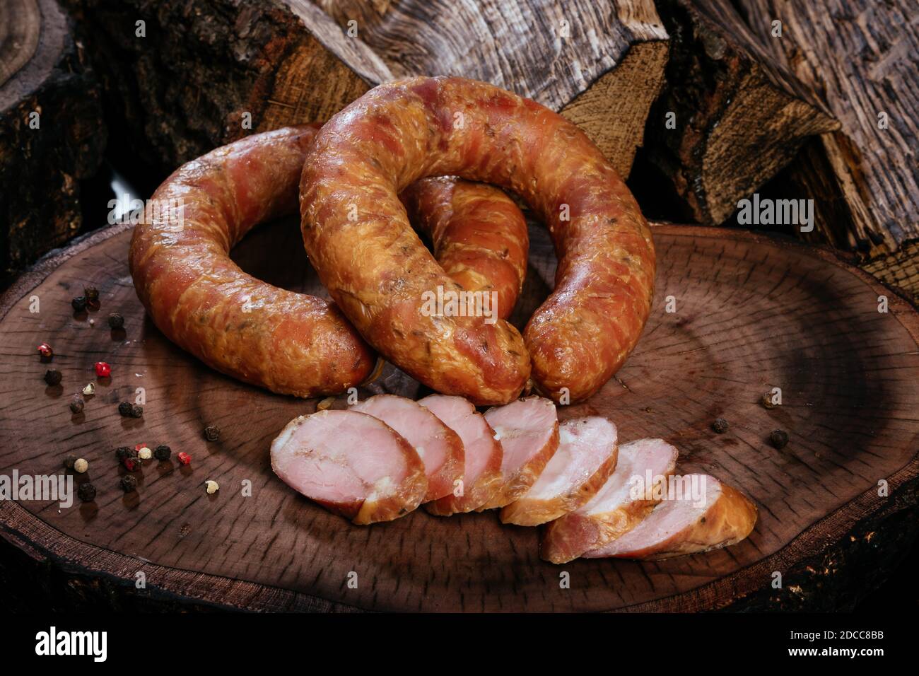Homemade pork beef sausage hi-res stock photography and images - Alamy