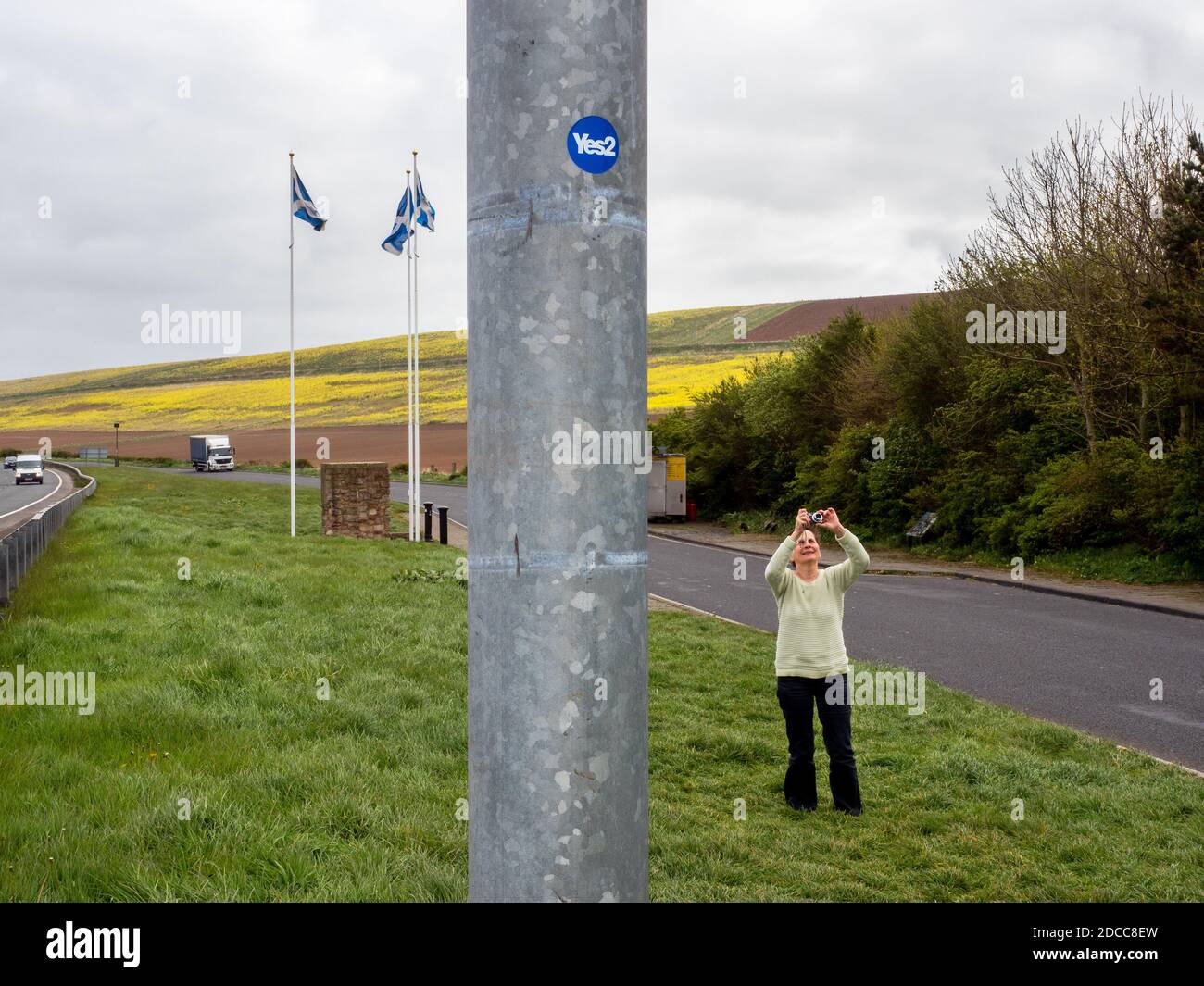 Welcome to scotland a1 hi-res stock photography and images - Alamy