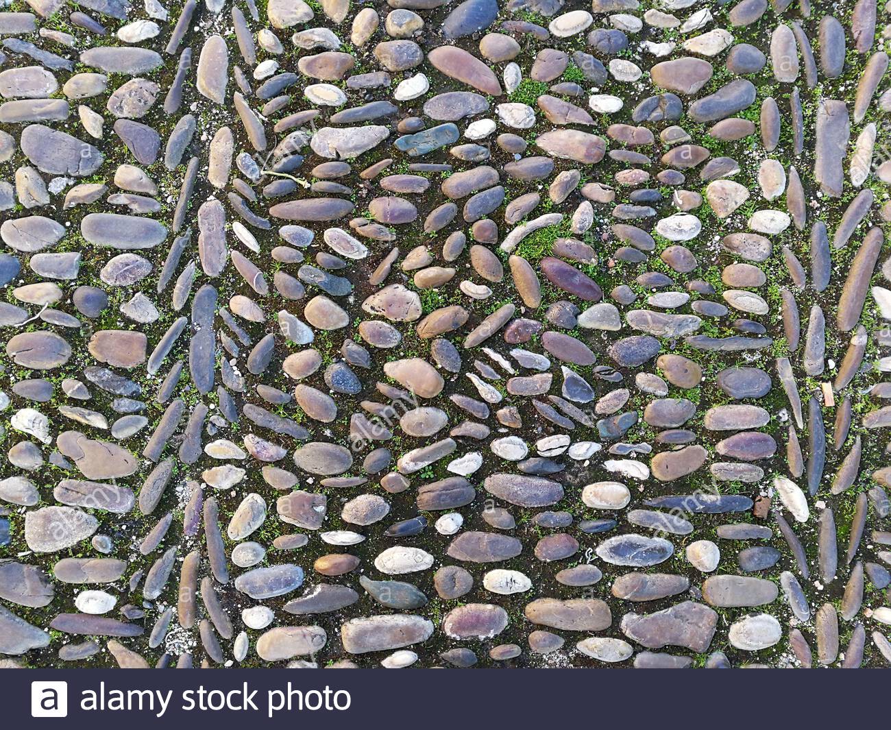 Stone Wall Rounded Stones High Resolution Stock Photography and Images ...