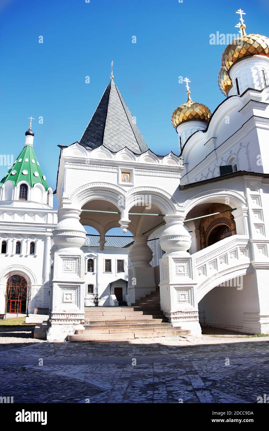 The Trinity Cathedral at Ipatiev Monastery. Kostroma, Russia Stock ...