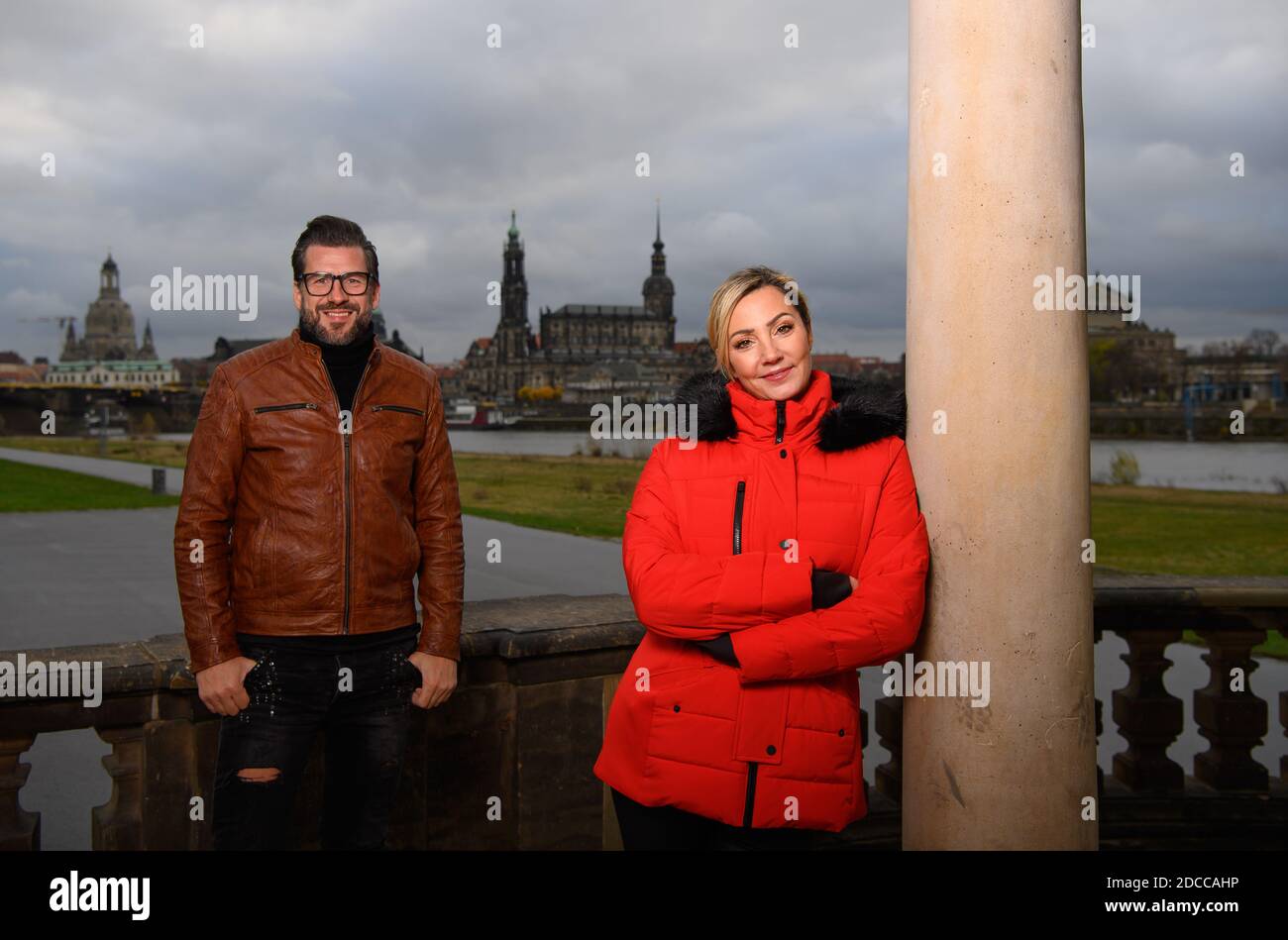 Dresden, Germany. 20th Nov, 2020. In the afternoon, pop singer Tanja ...