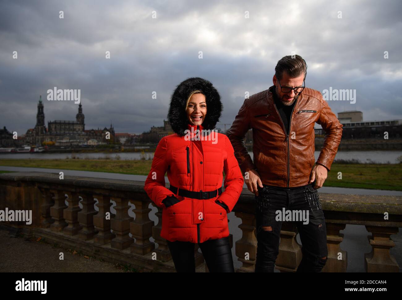 Dresden, Germany. 20th Nov, 2020. In the afternoon, pop singer Tanja ...