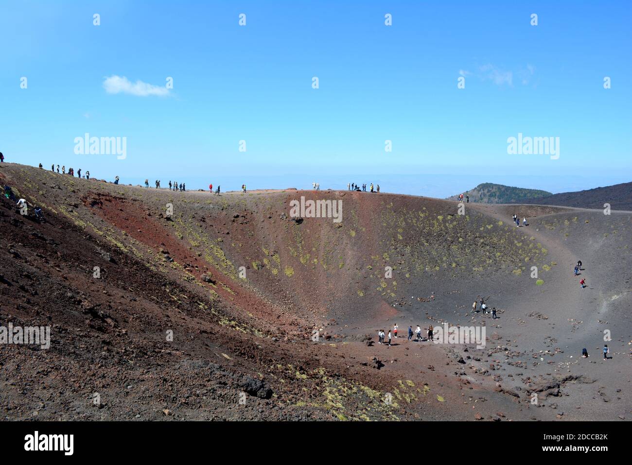 Mount Etna near Catania, Sicily Stock Photo - Alamy