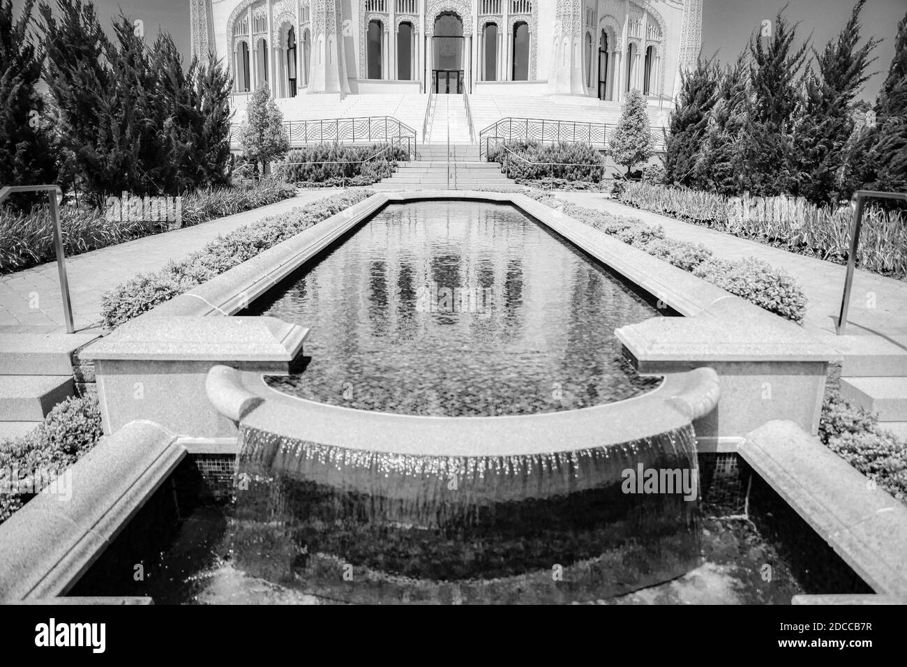 Vintage and classic ornate architectural design of religious temple ...