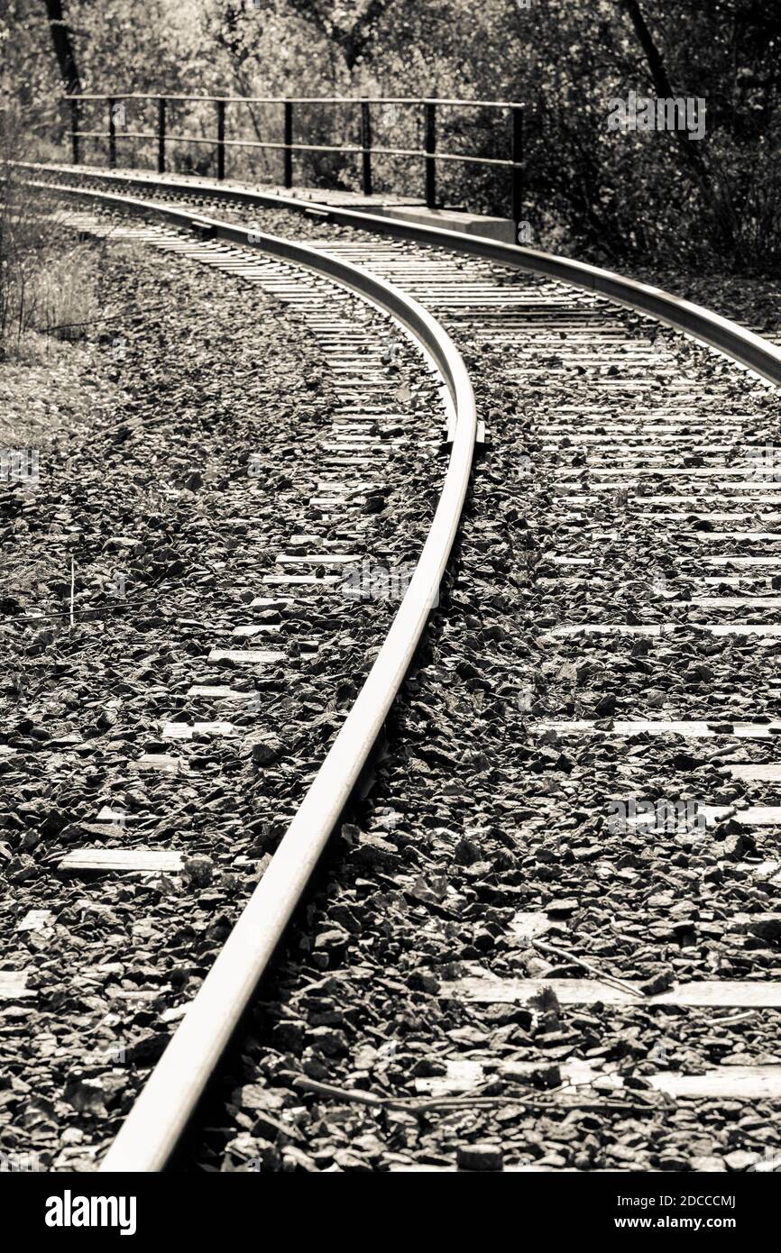 Empty tracks hi-res stock photography and images - Alamy