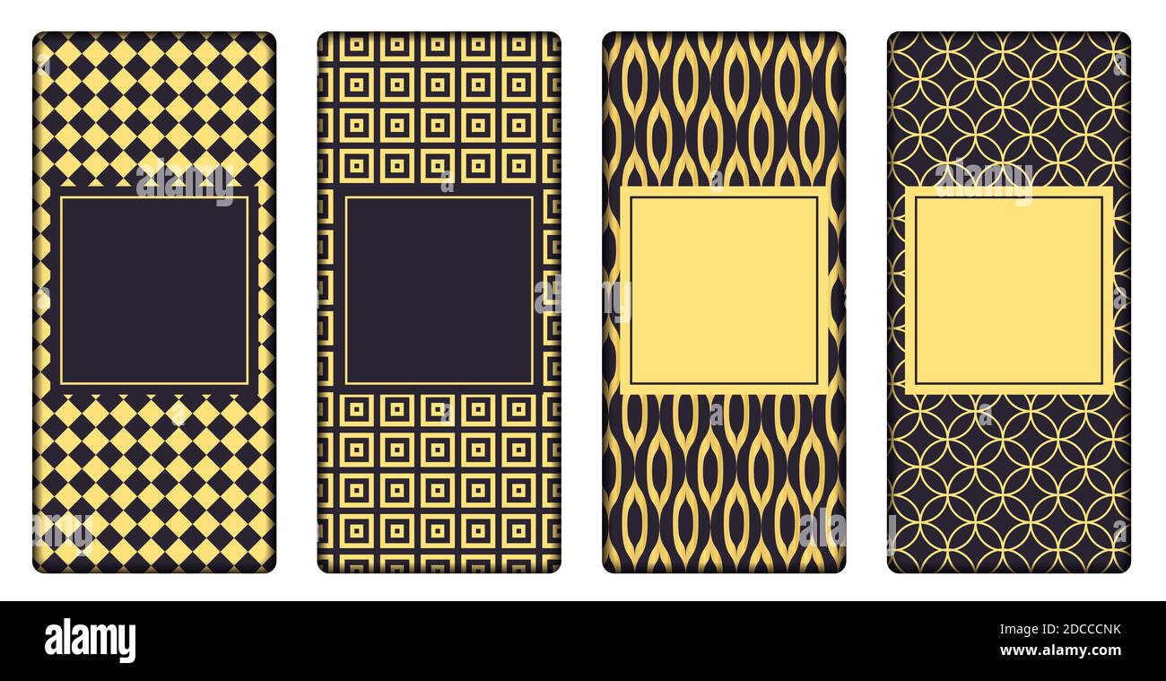 Dark and Milk Chocolate Bar Design Template. 3D Realistic Iillustration ...