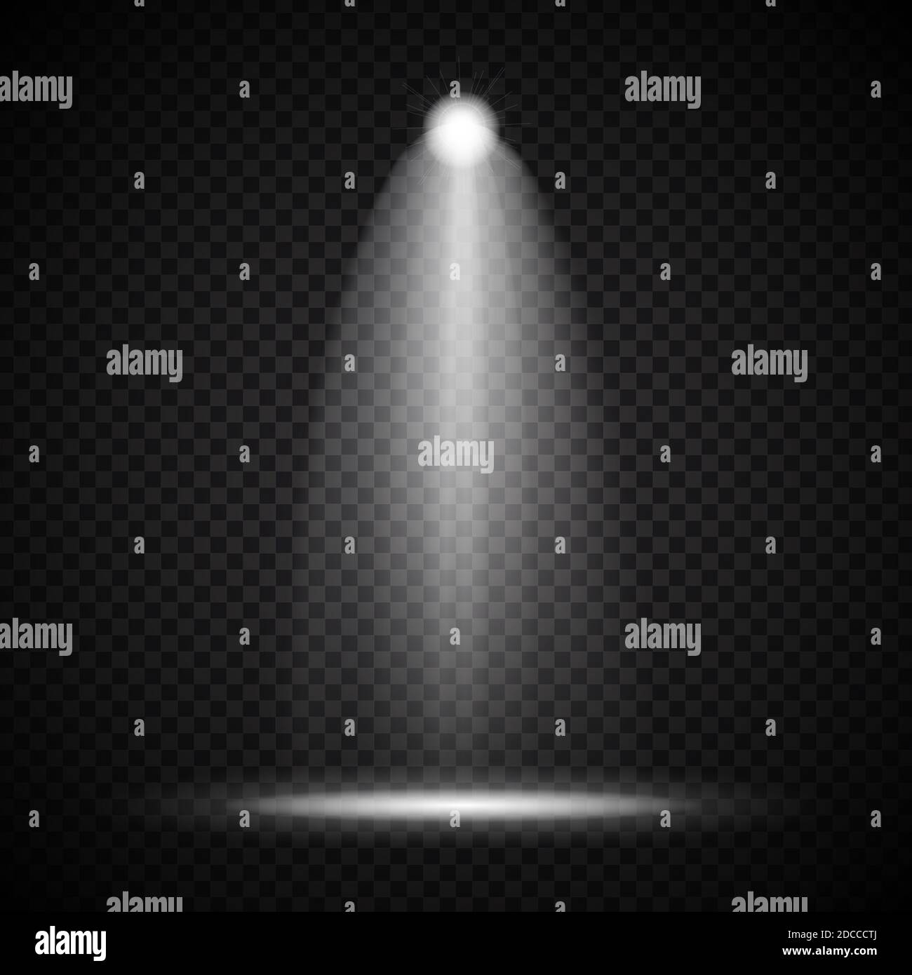 Realistic Bright Projectors Lighting Lamp with Spotlights Lighting ...
