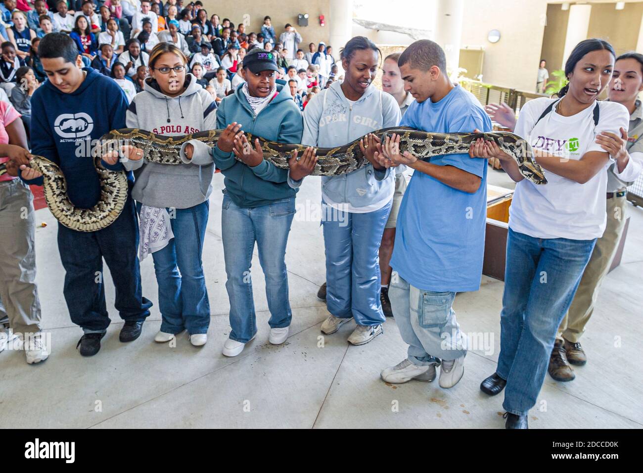 Miami Florida,Parrot Jungle Island eco-adventure park,school field trip ...