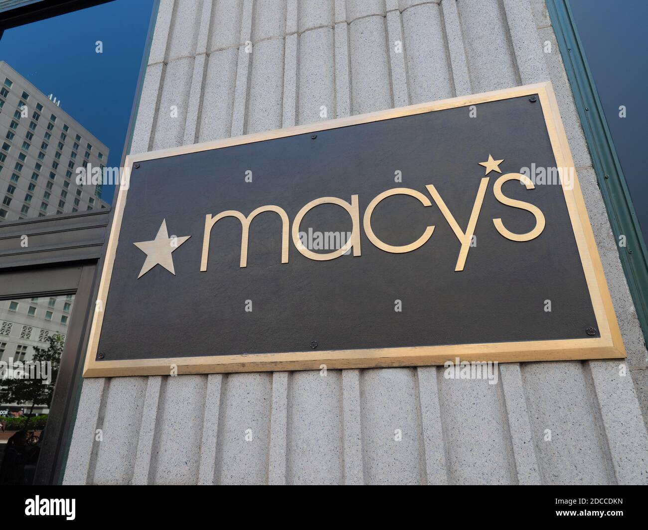 Macy's Philly sign Stock Photo - Alamy