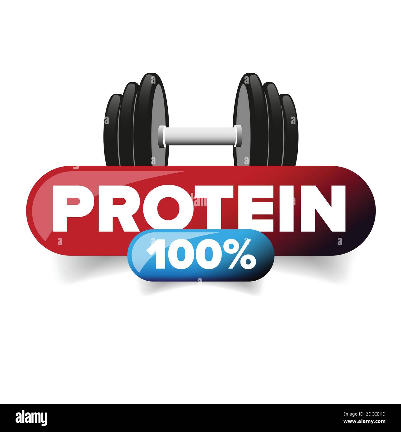 Protein powder drink Stock Vector Images - Alamy