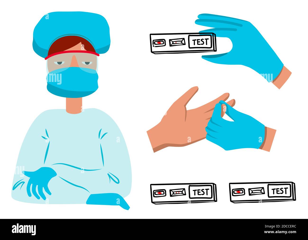 Hiv negative Stock Vector Images - Alamy