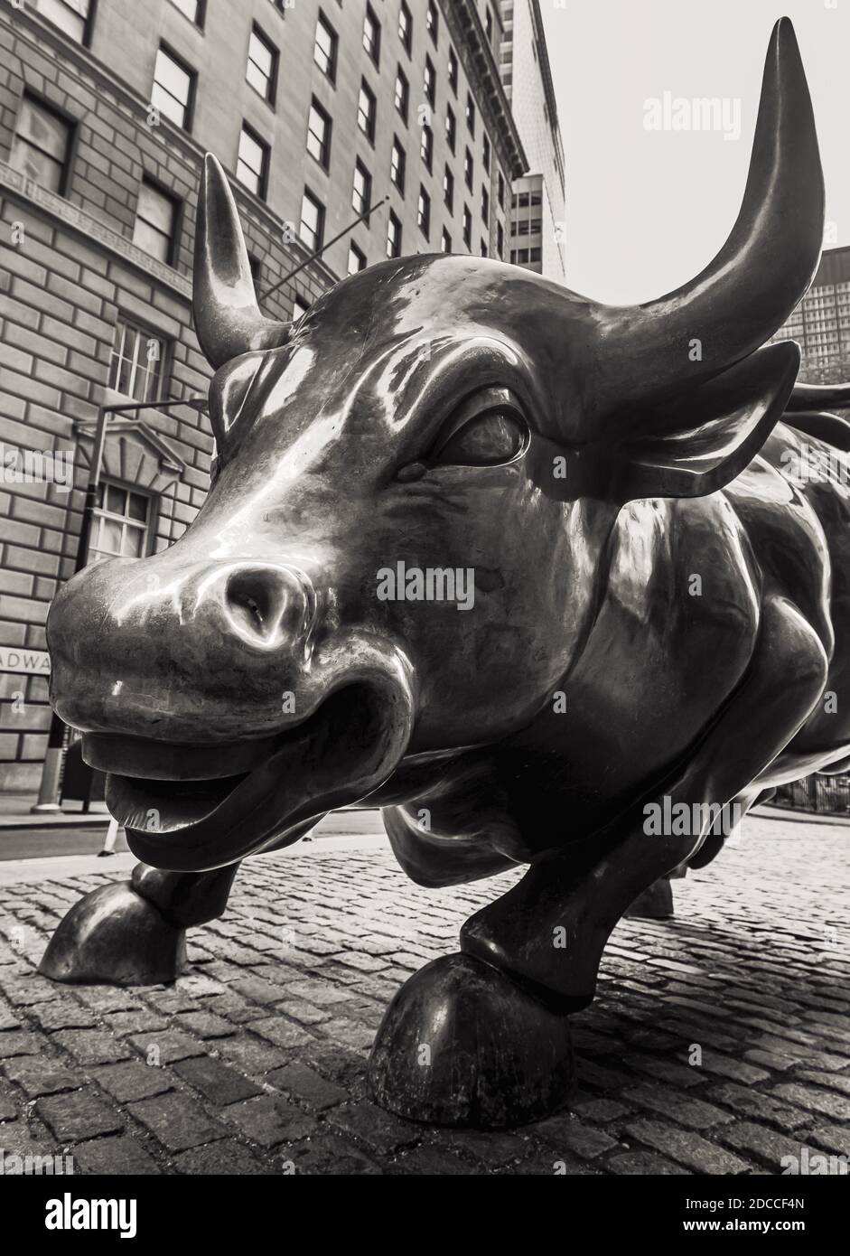 Charging Bull, which is sometimes referred to as the Wall Street Bull or the Bowling Green Bull ...