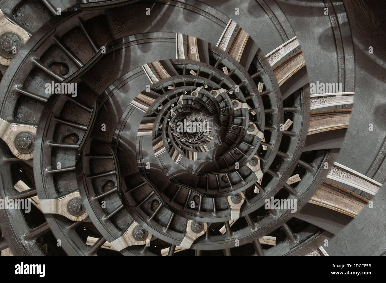 Around the UK - images with a twist. Abstract spherical distorted ...