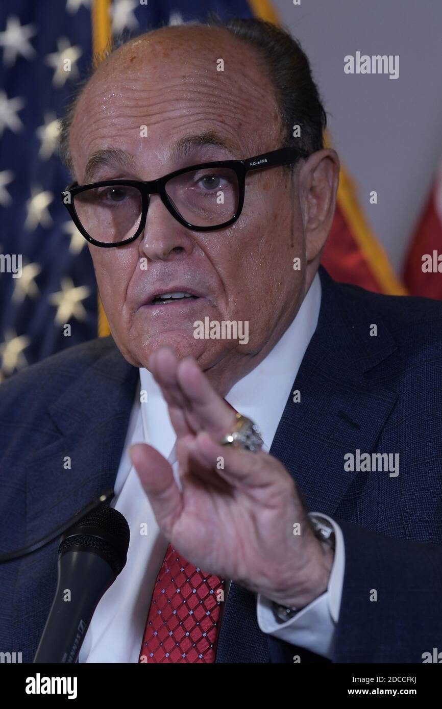 Washington, USA. 19th Nov, 2020. President Donald TrumpÕs campaign ...