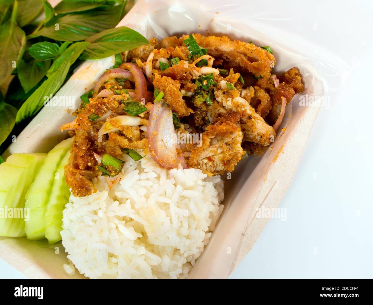 Chicken fried packaging box hi-res stock photography and images - Alamy