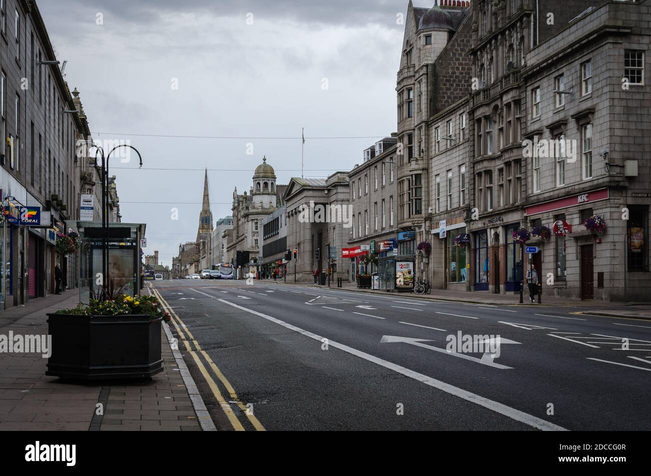 Aberdeen street scene hi-res stock photography and images - Alamy
