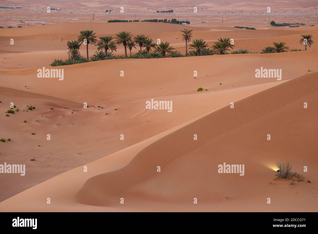 United Arab Emirates, Abu Dhabi, Al Ain, Remah Desert, Telal Resort ...