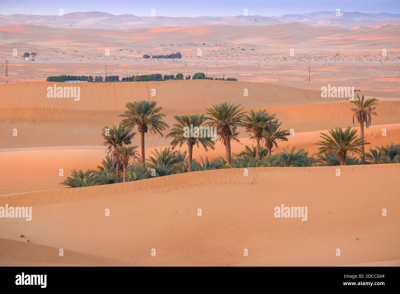 United Arab Emirates, Abu Dhabi, Al Ain, Remah Desert Stock Photo - Alamy