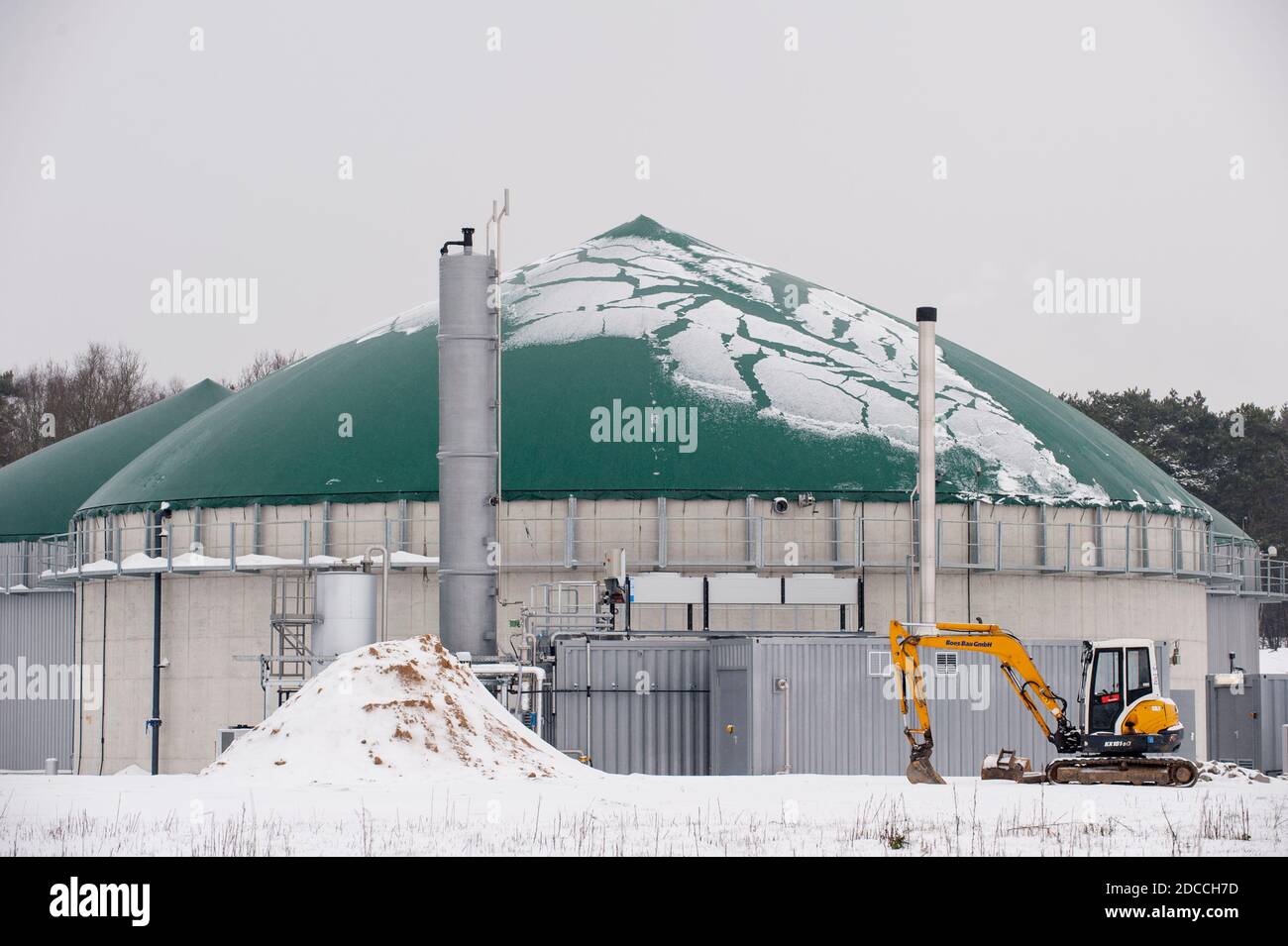 Germany, Biogas plant manufacturer MT Energy, bio-methane biogas plant ...