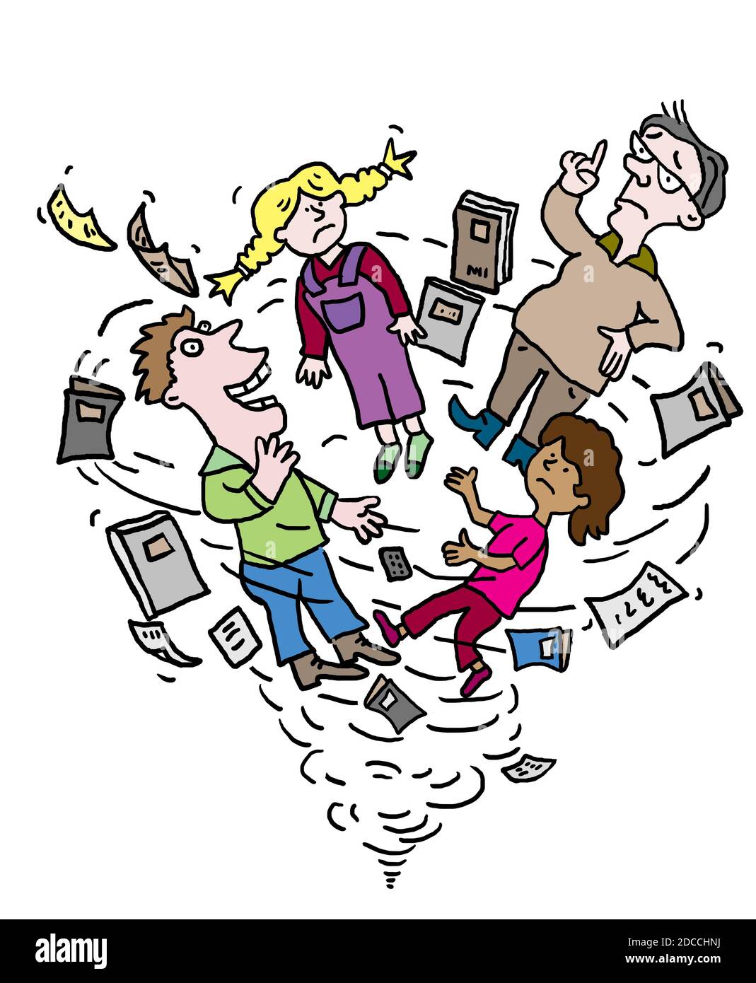 Stress children Cut Out Stock Images & Pictures - Alamy