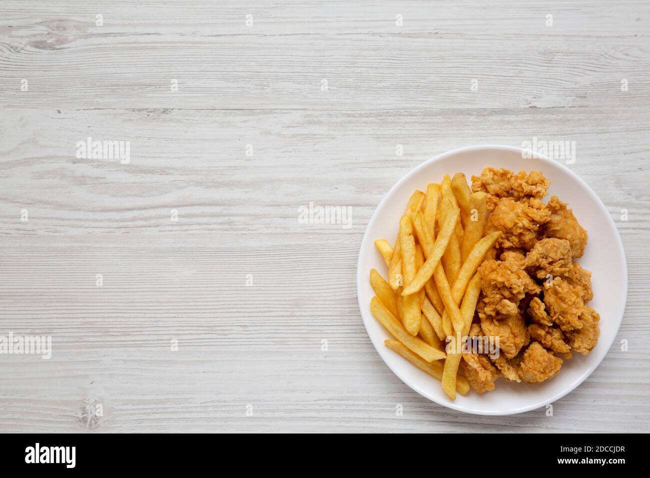 Chicken bites overhead hi-res stock photography and images - Alamy