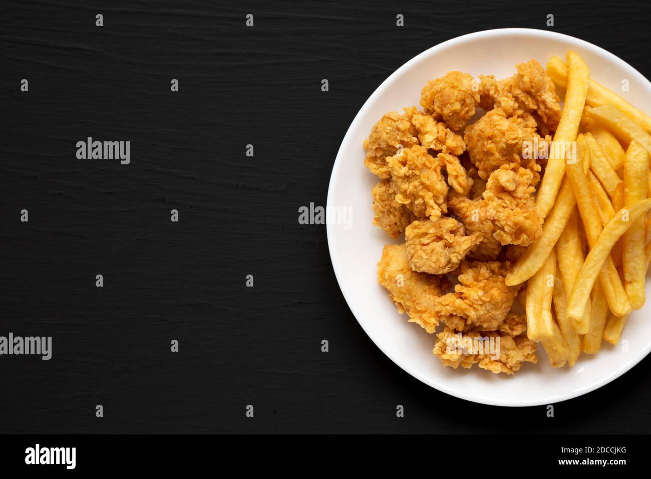 Chicken bites overhead hi-res stock photography and images - Alamy