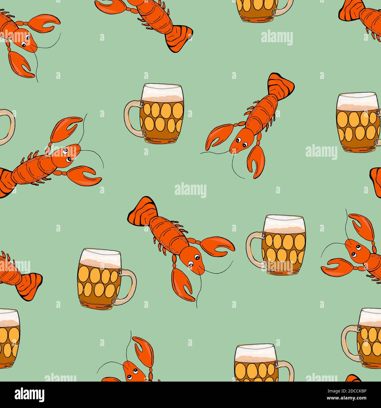 Shellfish festival food seafood Stock Vector Images - Alamy