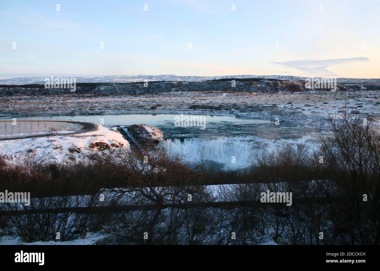 The Beautiful Waterfall Faxifoss in Iceland, Europe Stock Photo - Alamy