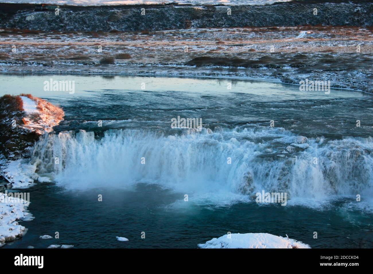 The Beautiful Waterfall Faxifoss in Iceland, Europe Stock Photo - Alamy