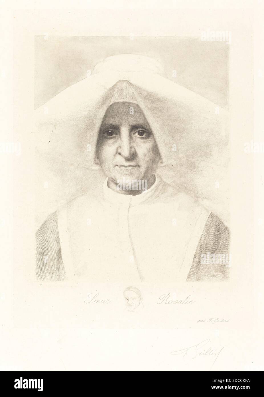Ferdinand Gaillard, (artist), French, 1834 - 1887, Sister Rosalie ...