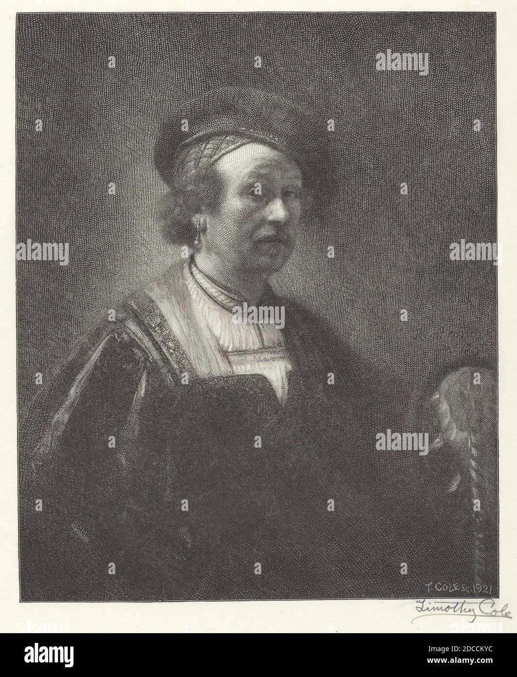 Timothy Cole, (artist), American, 1852 - 1931, Rembrandt van Rijn ...
