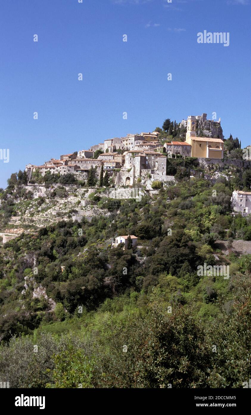 Eze village scenery hi-res stock photography and images - Alamy