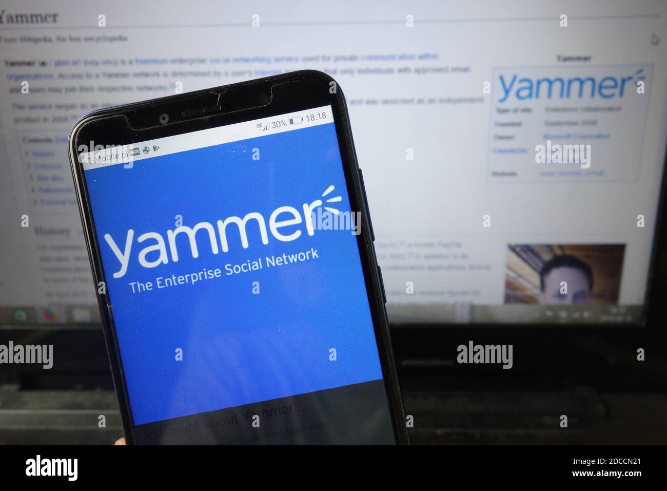 Yammer logo hi-res stock photography and images - Alamy