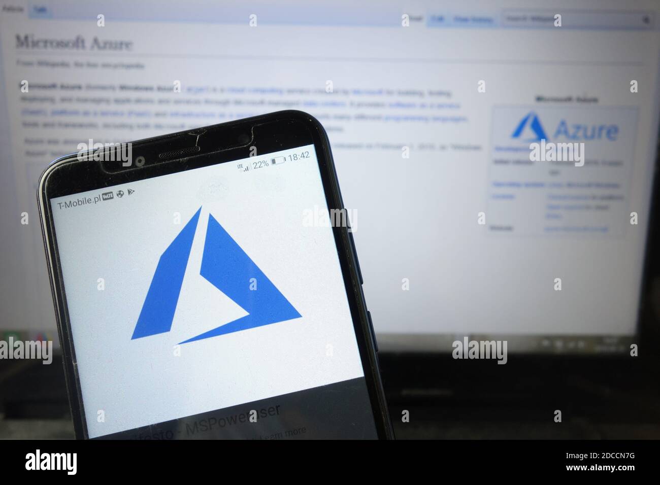 Microsoft azure logo hi-res stock photography and images - Alamy