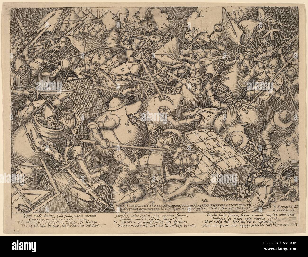 Pieter van der Heyden, (artist), Flemish, active c. 1551/1572, Pieter ...