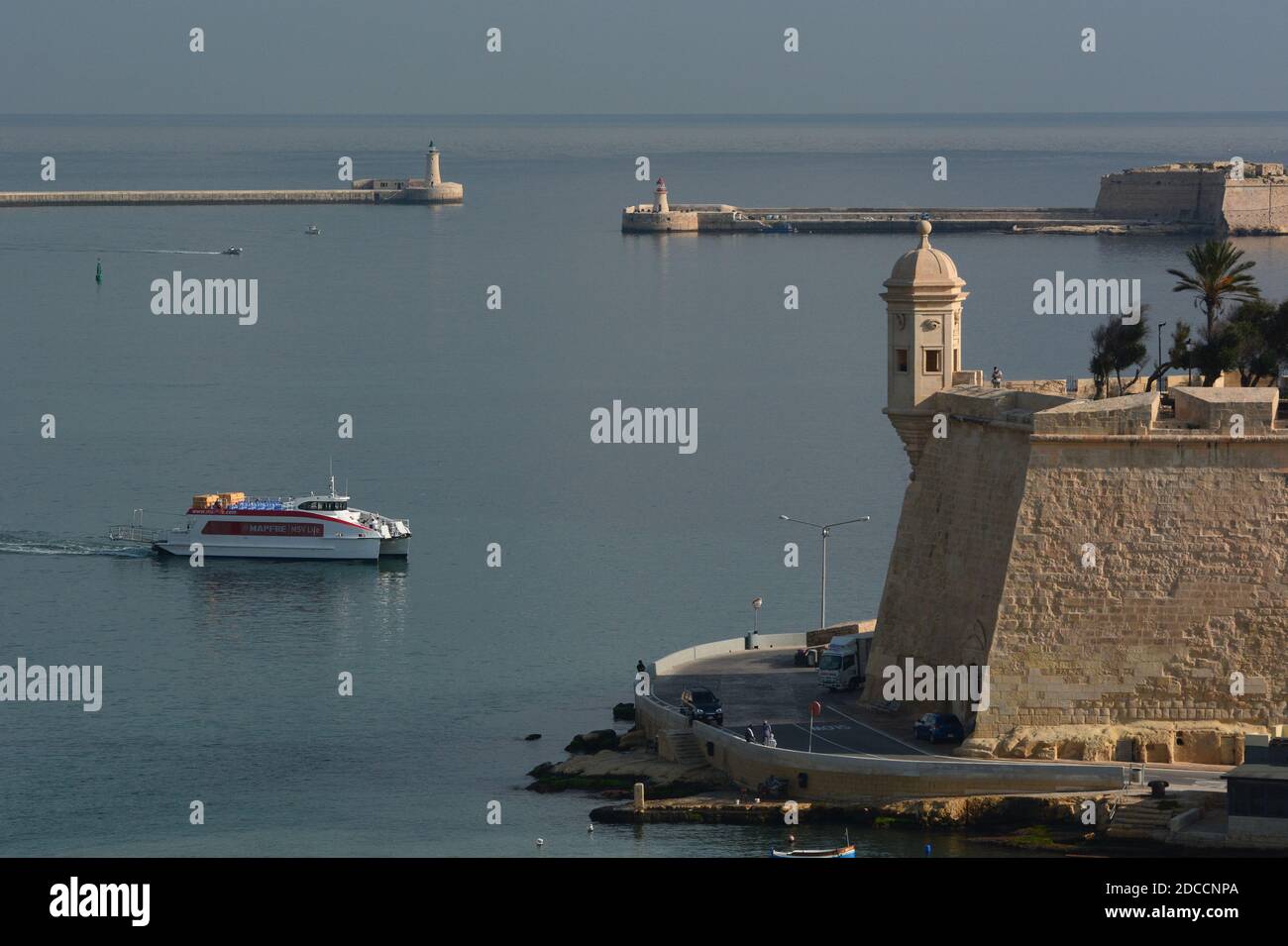 The grand harbour entrance hi-res stock photography and images - Alamy
