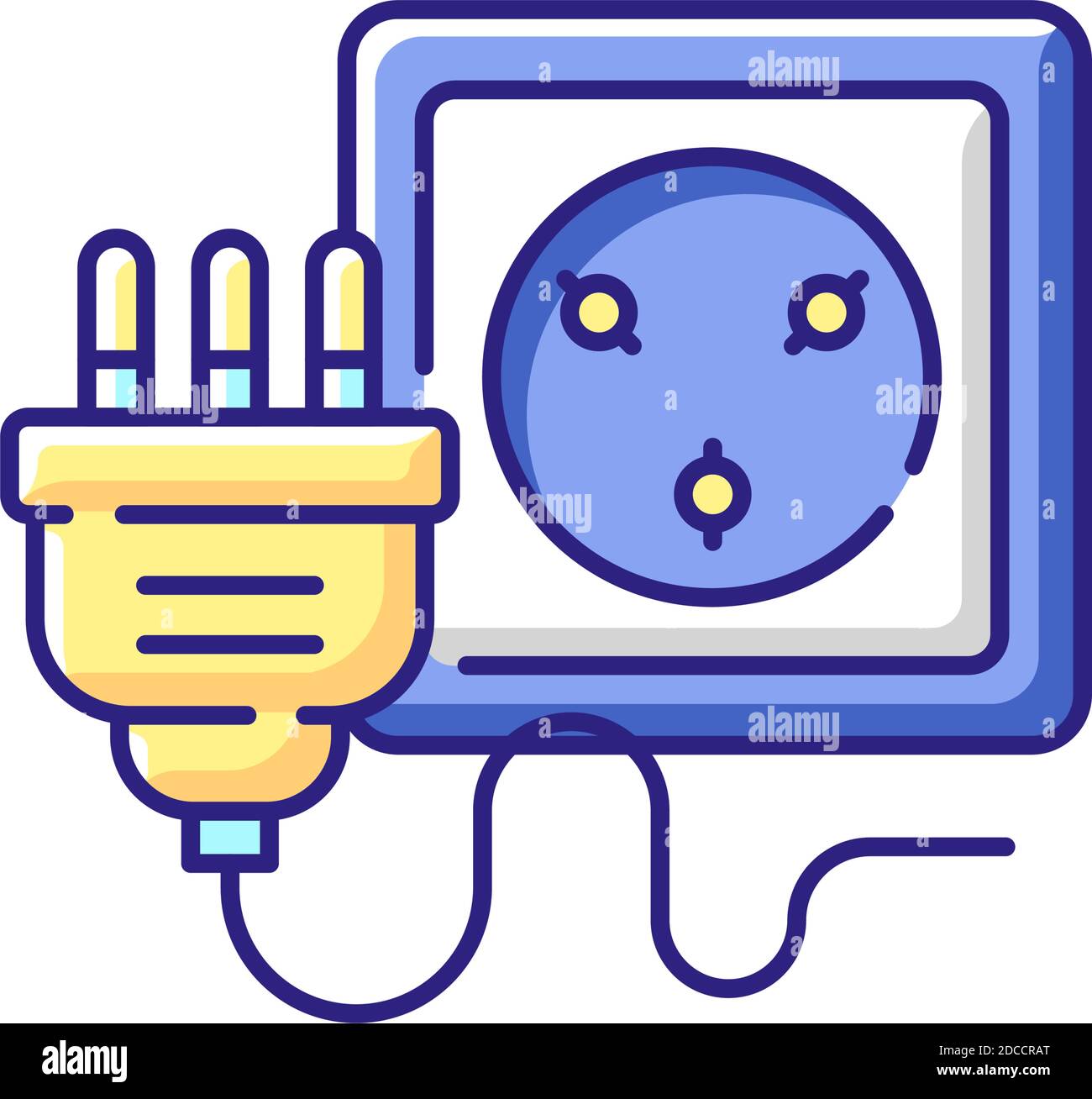 Plug d Stock Vector Images - Alamy