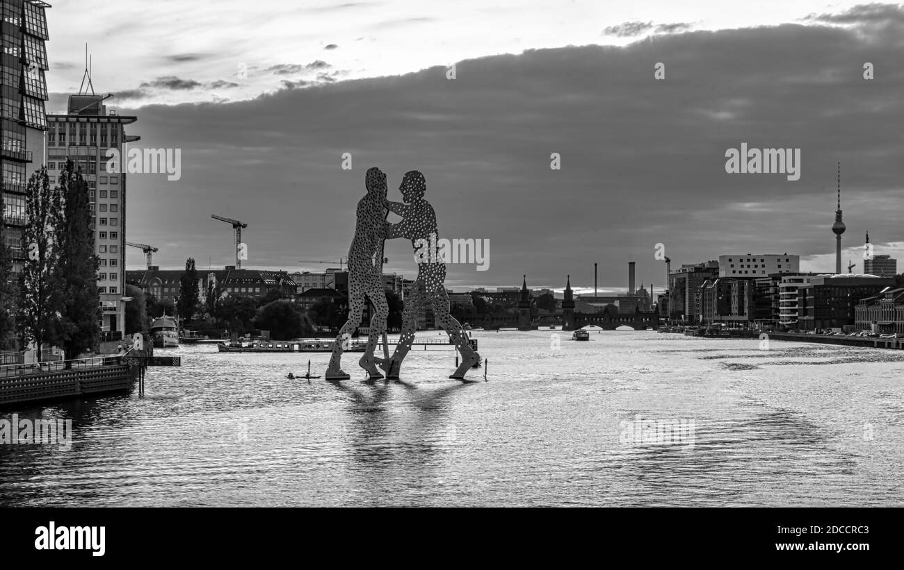 The famous spree Black and White Stock Photos & Images - Alamy