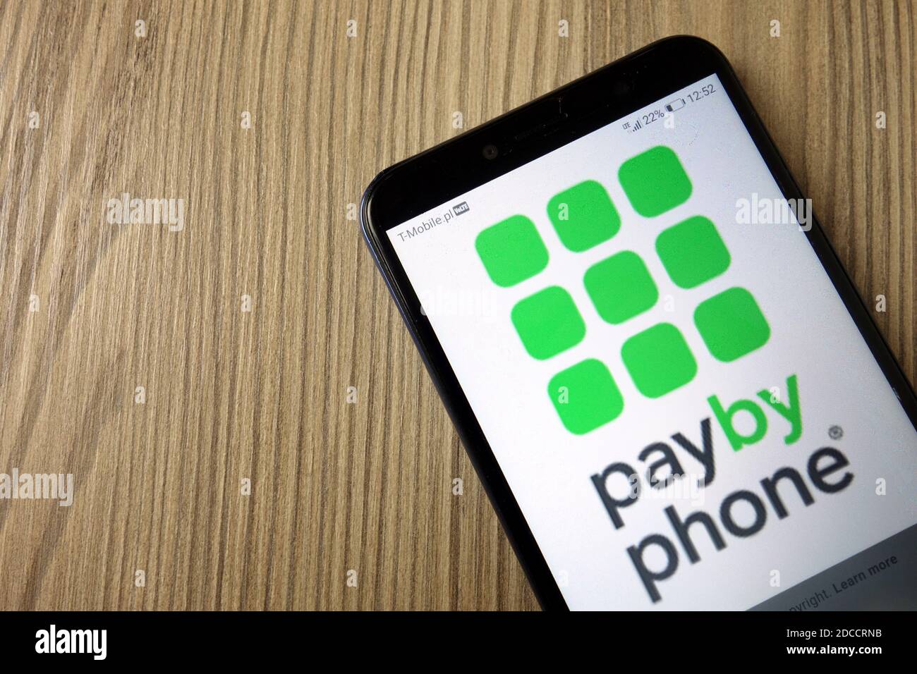 Paybyphone logo hi-res stock photography and images - Alamy