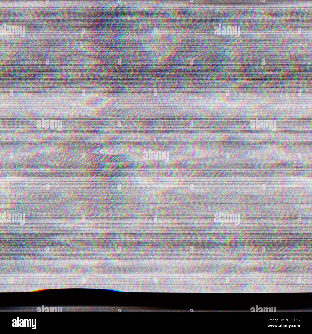 Seamless techno glitch RGB computer monitor noise Stock Photo - Alamy