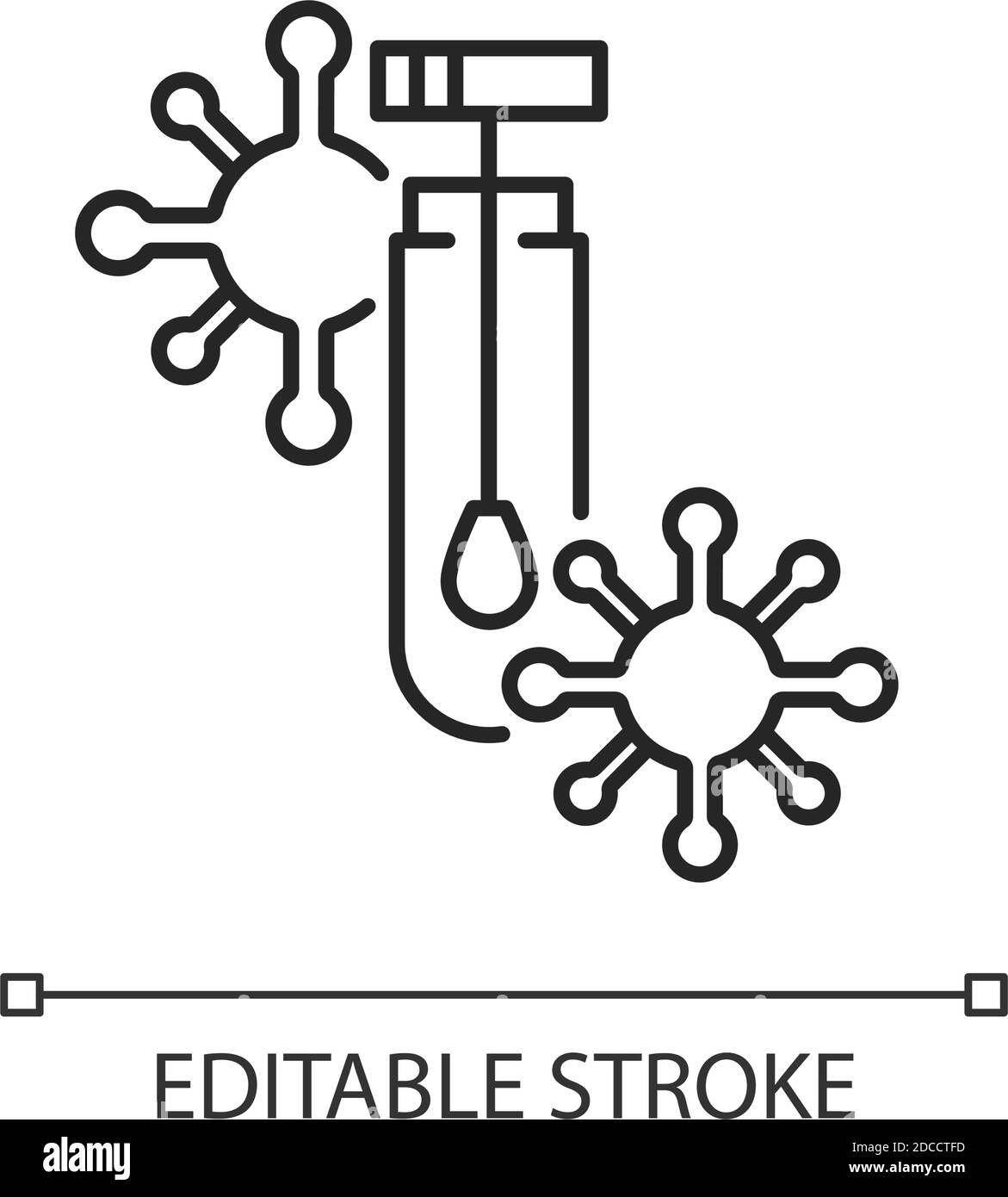 Blood test result in flat hi-res stock photography and images - Alamy