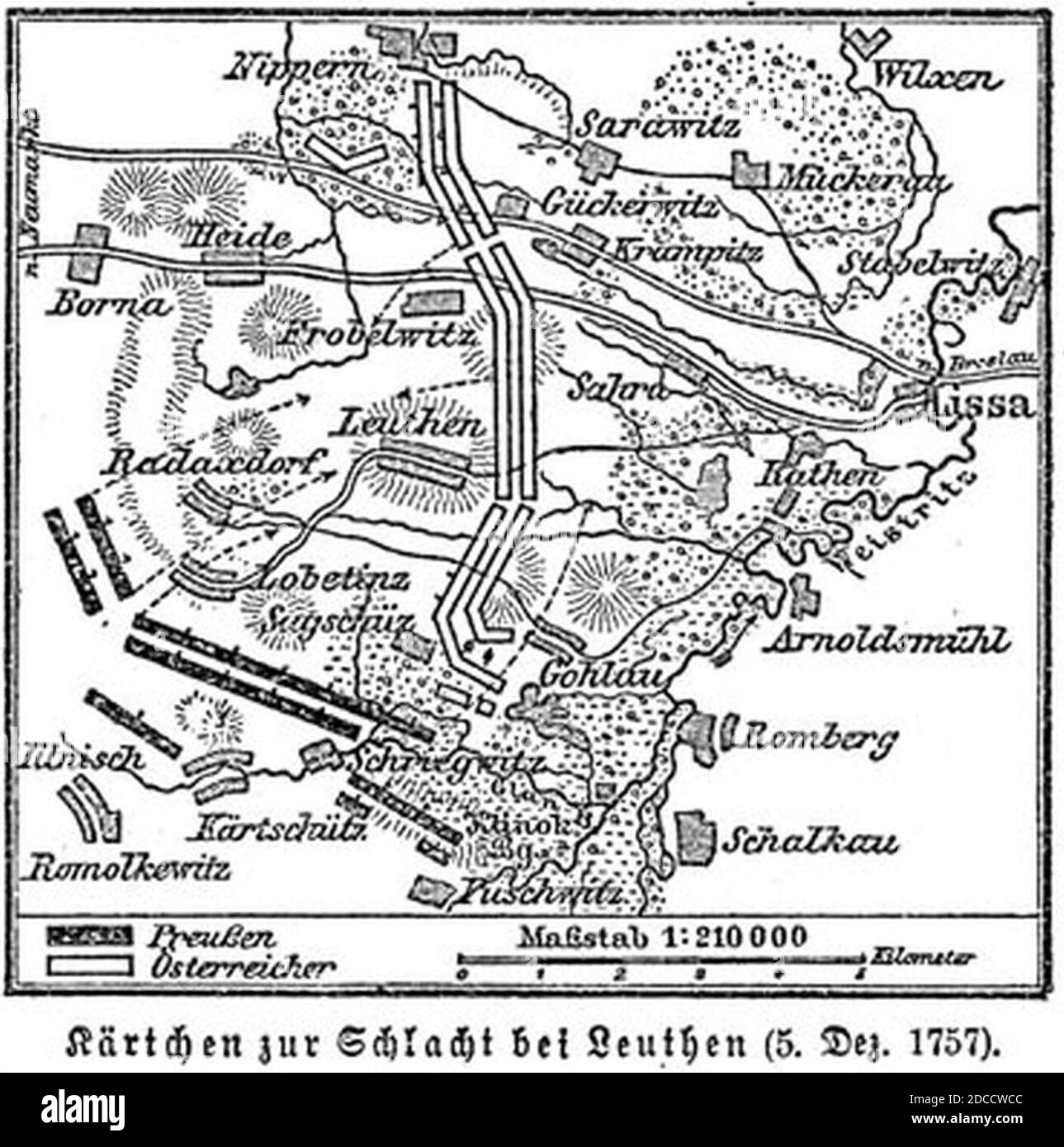 1757 schlacht hi-res stock photography and images - Alamy