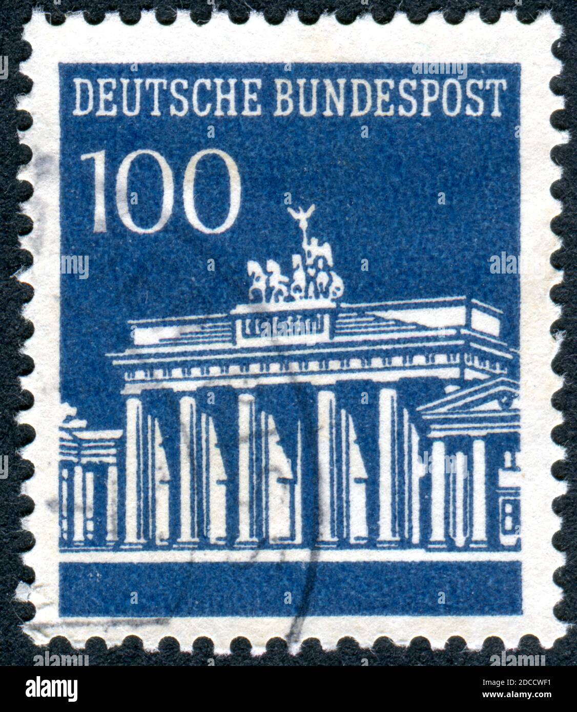 GERMANY - CIRCA 1967: Postage stamp printed in Germany, shown of ...
