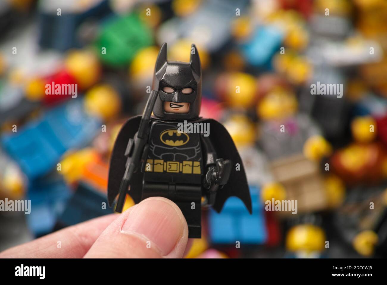 Lego toy batman hi-res stock photography and images - Alamy
