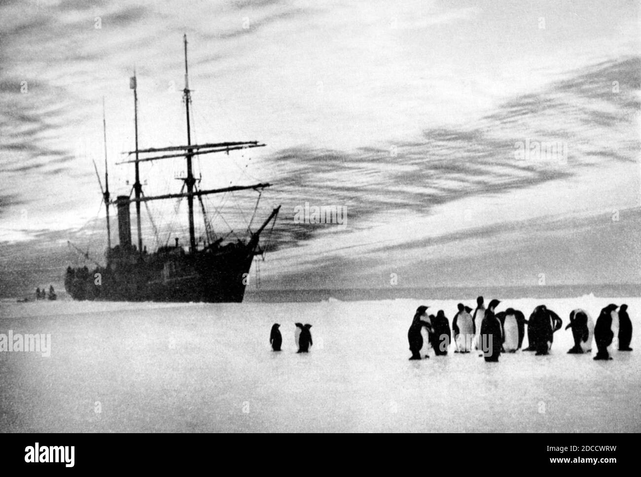 Australasian Antarctic Expedition, SY Aurora Stock Photo - Alamy