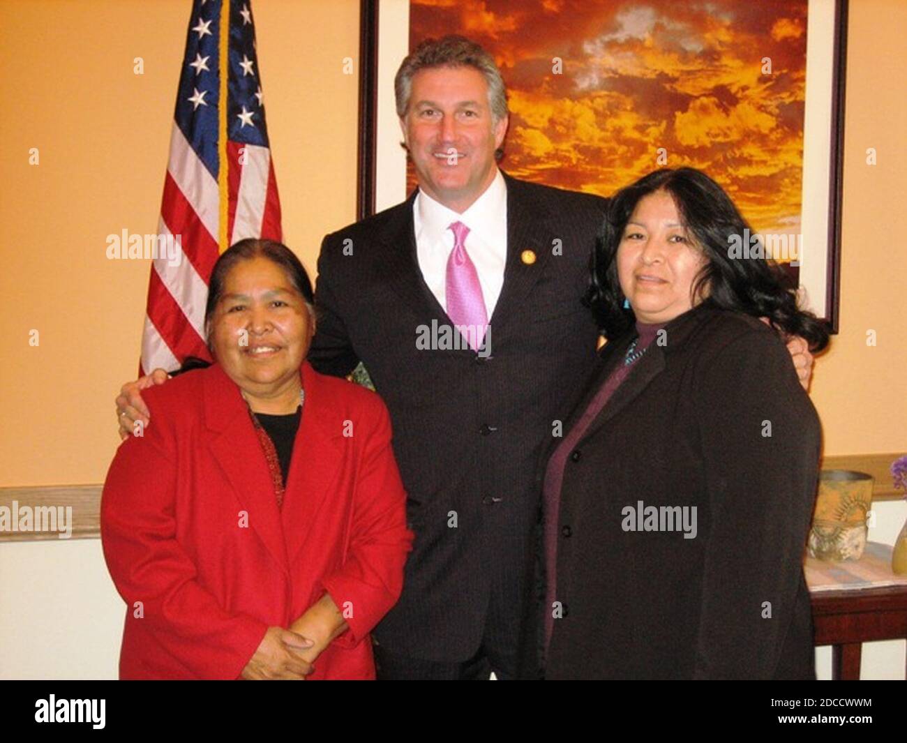 Kathy Kitcheyan and Rick Renzi Stock Photo - Alamy
